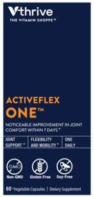 Vthrive ActiveFlex One Once Daily Joint Support 60 Vegetable Capsules ...