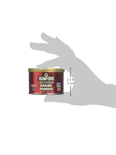 Rumford Baking Powder - Non-GMO, Gluten-Free, Vegan, Double Acting in ...