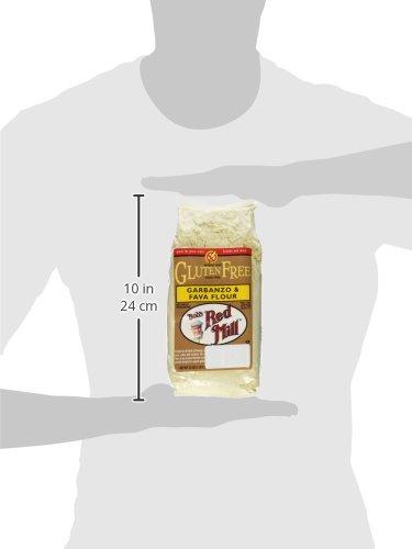 Bob's Red Mill Gluten Free Garbanzo Fava Flour 22oz (Pack of 2) | High ...