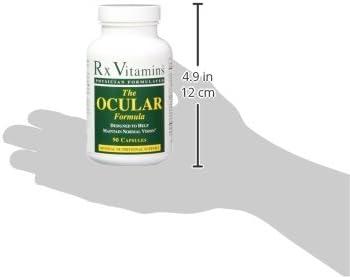 Rx Vitamins The Ocular Formula Dietary Supplement 90 Capsules | 90 ...