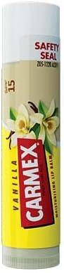Carmex Vanilla Lip Balm SPF 15 | Ultra Moisturizing 4.25g | Pack of 1 ...