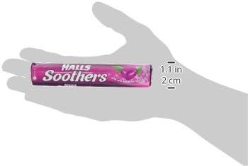 Halls Soothers Sweets Blackcurrant 45g SOOTHERS BLACKCURRANT FLAVOUR 45 ...