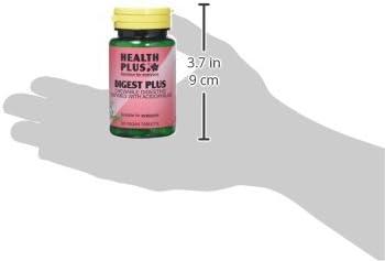 Health Plus Digest Plus Digestive Enzyme Supplement - 60 Chewable ...