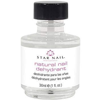 STAR NAIL Natural Nail Dehydrant - 1 Ounce | Nail Prep for Long-Lasting ...