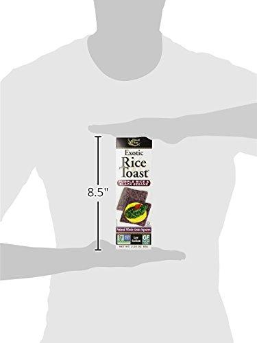 Edward & Sons Exotic Rice Toast Purple Rice & Black Sesame 2.25 oz ...