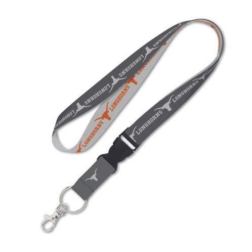 Texas Longhorns Lanyard with Detachable Buckle - Texas Orange Grey ...