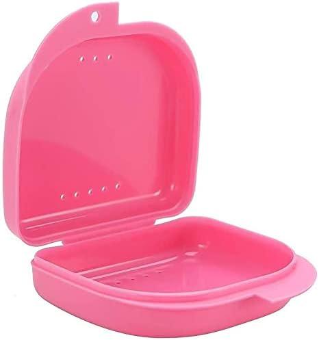 SUMEDTEC Braces Storage Box - Thin Ventilated Dental Braces Case (4 ...