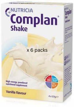 Complan Vanilla Flavour Nutritional Drink 4 x 57g - Pack of 6 | Buy Now ...