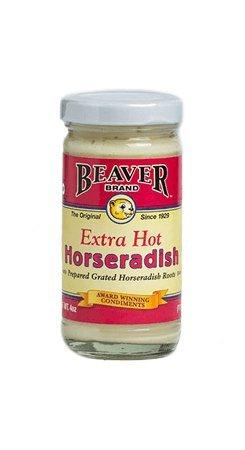 Beaver Xhot Horseradish 4oz - Spicy Gourmet Condiment | Buy Now with ...