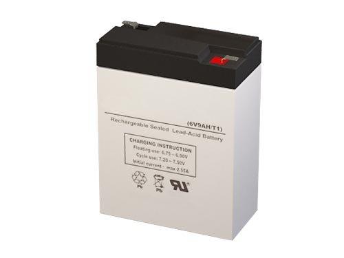 PS-682 6 Volt 9 Amp Hour SLA Replacement Battery - F1 Terminal ...