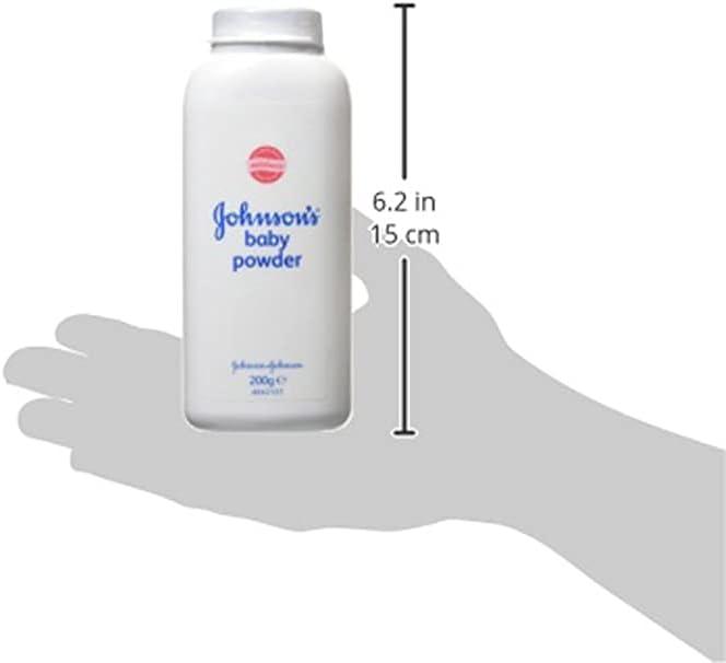 Johnson & Johnson Baby Powder Talc 200g - Gentle and Soothing Formula ...