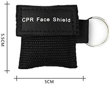 CPR Face Shields 5 Pcs Resuscitation Masks Keychain for First Aid ...