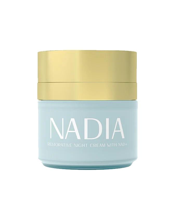 NADIA Restorative Night Cream with NAD+ | 30 ml | Hydrating Anti-Aging ...