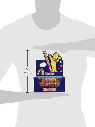 Haribo Mega Roulette Fruit Gum Rolls - 40 x 45g Pack | International ...