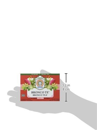 Tadin Bronco Te for Irritated Throat - 24 Bags | Soothing Herbal Tea ...