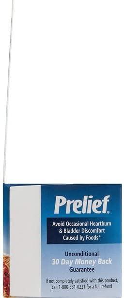 PRELIEF Dietary Supplement 120 Caplets - Acid Reducer for Digestive ...