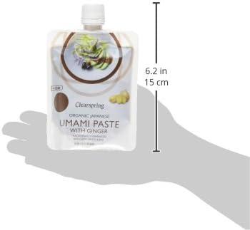 Clearspring Organic Japanese Umami Paste with Ginger - Authentic ...