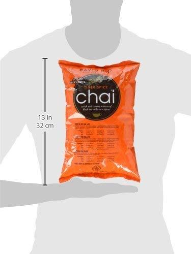 David Rio Tiger Spice Chai 1.8 kg Food Service Bag - 4 Pound Pack | Buy Now with Express ...