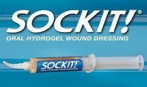 Orasoothe SOCKIT Gel 10g Syringe with 10 Chevaux Applicator Sticks ...