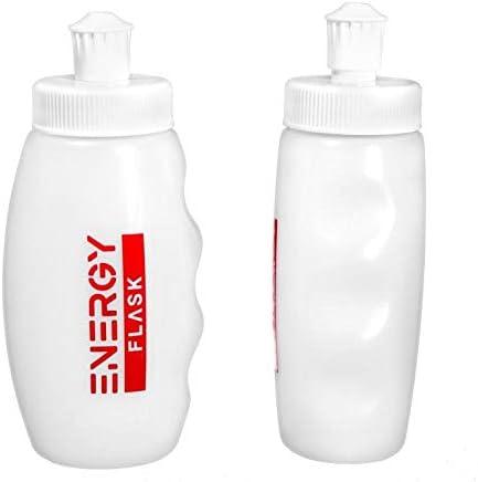 (2 Pack) 110ml Small Semi-Rigid Refillable Gu Flask for Sports ...