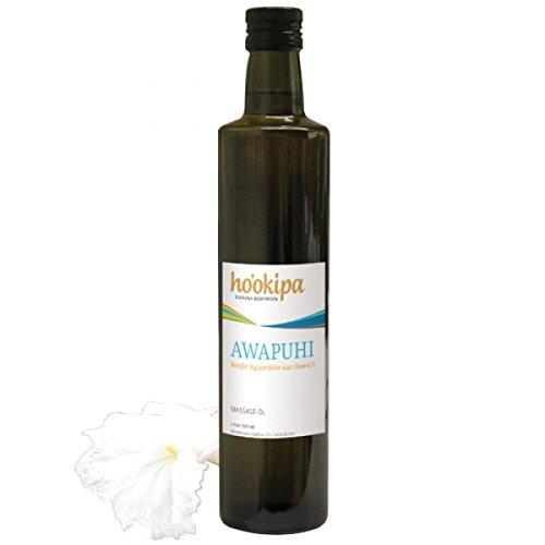 Ho'okipa Kahuna Bodywork Hawaiian Massage Oil Awapuhi 500ml - Premium ...
