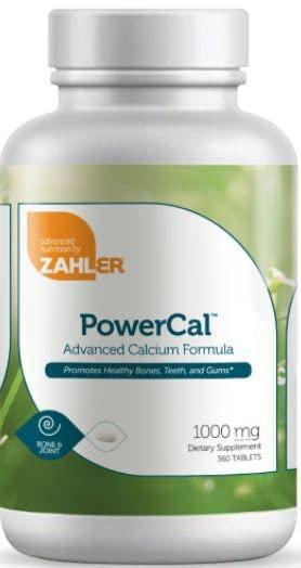 Zahlers Power Cal Advanced Calcium Formula - 360 Tablets | Bone Health ...