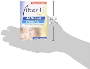 Alteril Sleep Aid 60-Count Box - Natural Sleep Supplement for Better Rest