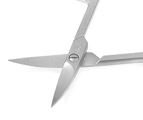 German-Made Micro Serrated INOX Stainless Steel Nail Scissors ...