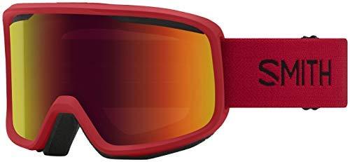 Smith Optics Frontier Unisex Snow Goggles - Lava/Red Sol-X Mirror | Red ...