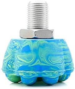 Nezylaf 2 Pack (Cat Paw) Roller Skate Toe Stops 82A PU Jam Plugs - Blue ...