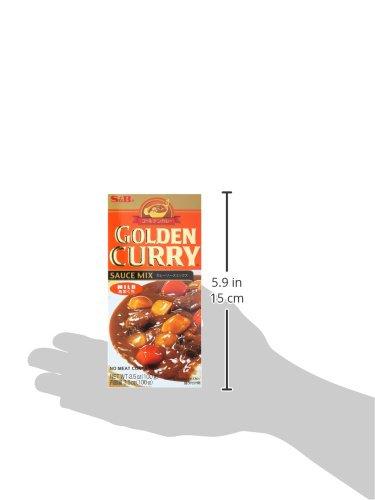 S&B Golden Curry Sauce Mix - Mild, 3.2 oz | Authentic Japanese Flavor ...
