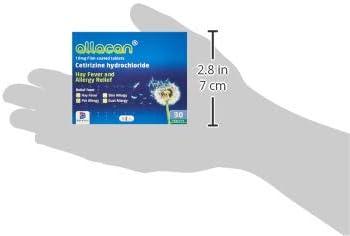 12 Months Supply Allacan Cetirizine Tablets for Hayfever & Allergies ...