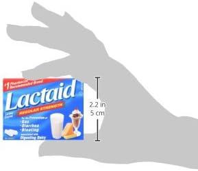 Lactaid Regular Strength Chewable Tablets - Fast-Acting Relief for ...