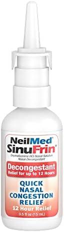 NeilMed SinuFrin Decongestant 12 Hour Nasal Spray - 30mL Bonus Pack