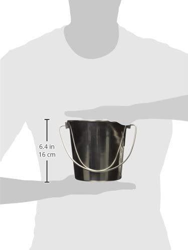 ProSelect 2-Quart Stainless Steel Flat Sided Pet Pail - Durable and ...