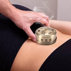 Adjustable Copper Moxibustion Box - 3 Corridors Thickened Acupuncture ...
