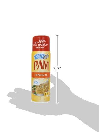 PAM Non Stick Original Cooking Spray 6 oz Enhance Your Cooking ...