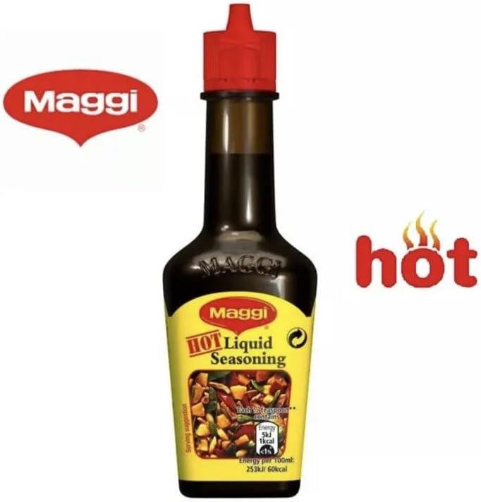 Maggi Liquid Seasoning Hot | Aromatic Liquid Flavouring | Food Flavour ...