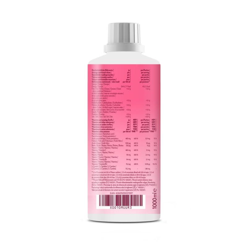 Shop Gymqueen Flavs Vital Drink Waldmeister 1000ml - Low-Calorie Sugar ...