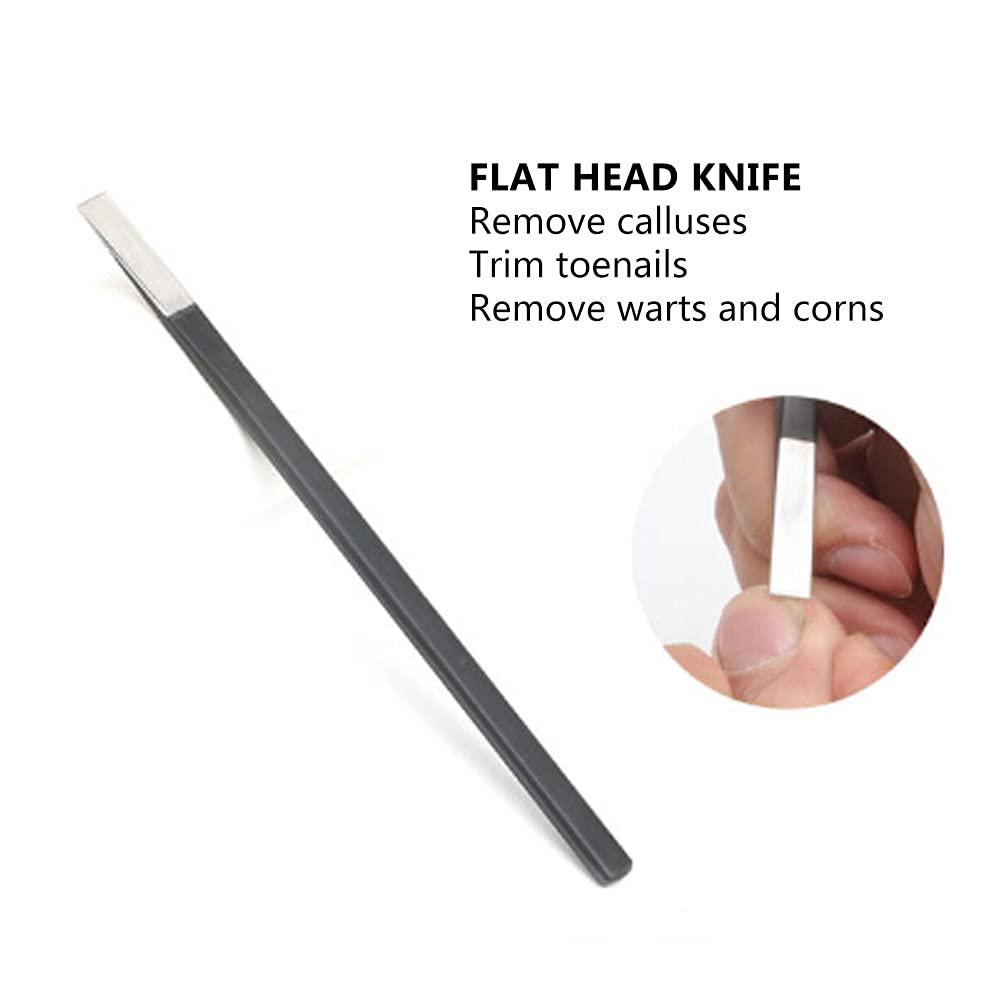 Professional Pedicure Messer Kits - Stainless Steel Corn Remover & Foot ...