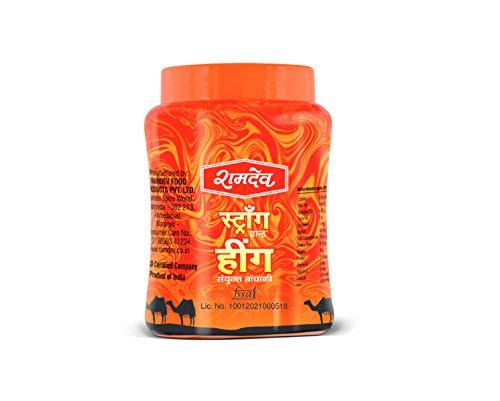 Ramdev STRONG Hing (Asafetida) 100g Twin Pack - Premium Quality Spice