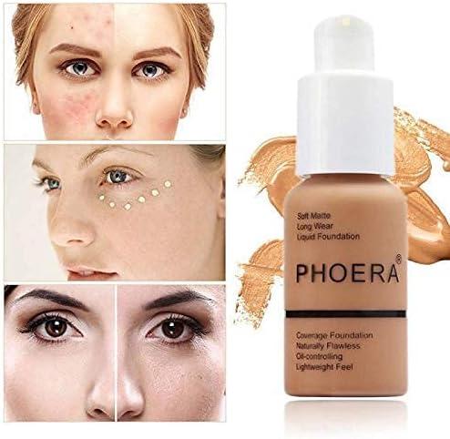 Matte Foundation Full Coverage Oil Control Concealer 30ml - 103 Warm ...