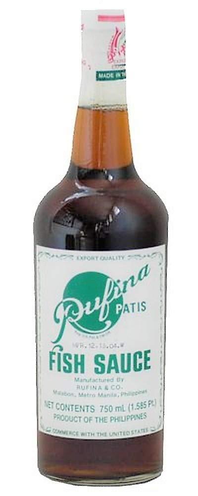 Rufina Patis Fish Sauce - 25 oz.: Authentic Filipino Condiment | Buy ...