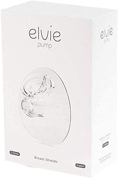 Elvie Pump Breast Shields - 28mm (2 Pack) | BPA Free Nipple Shields for ...