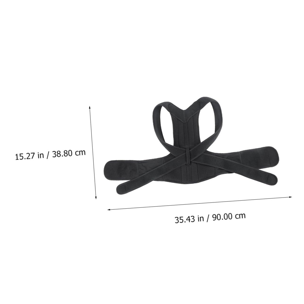 Buy Adjustable Back Brace & Posture Support for Kids & Adults - Ideal ...