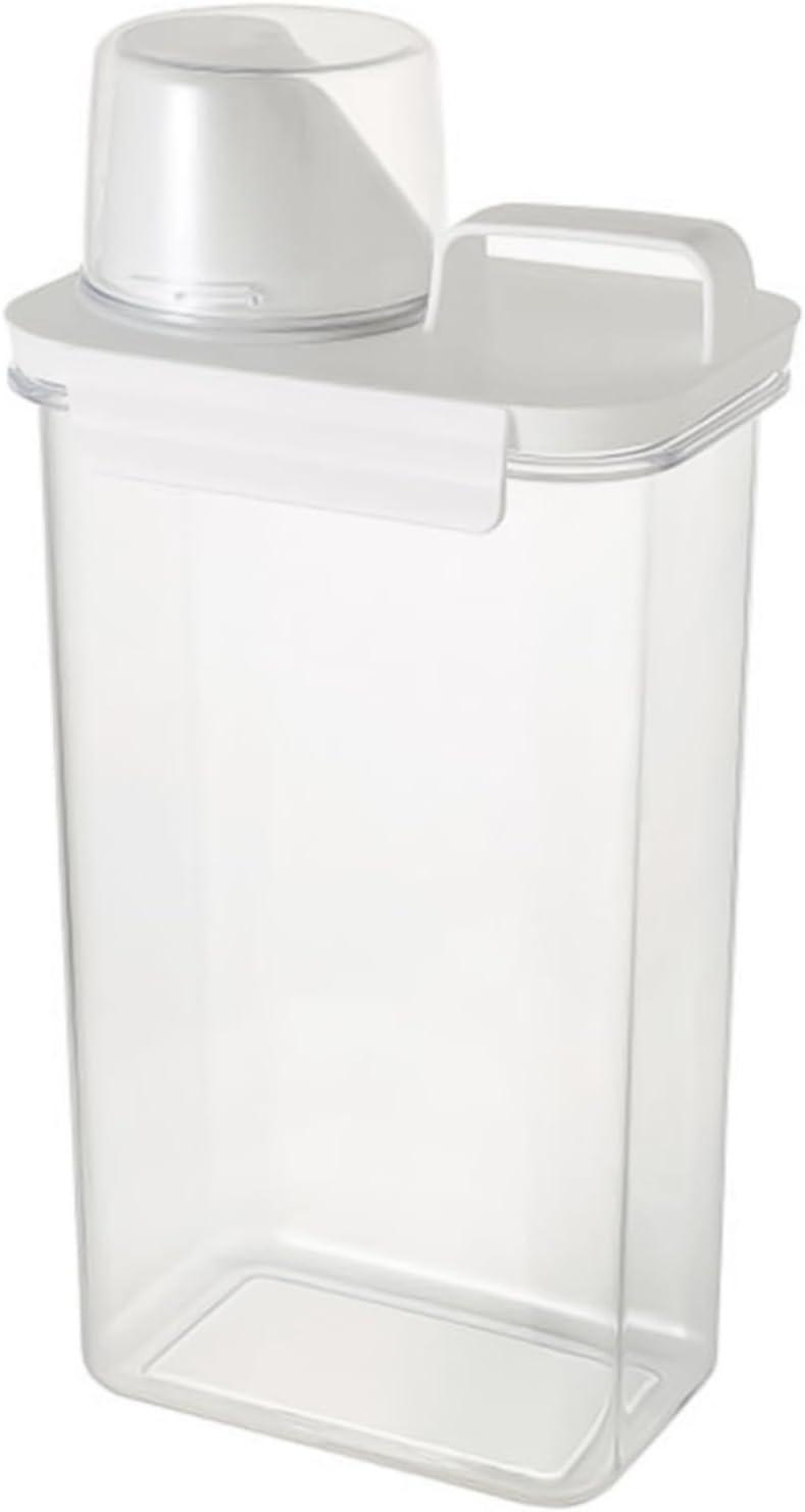 Laundry Detergent Dispenser with Measuring Cup Washing Powder Dispenser ...