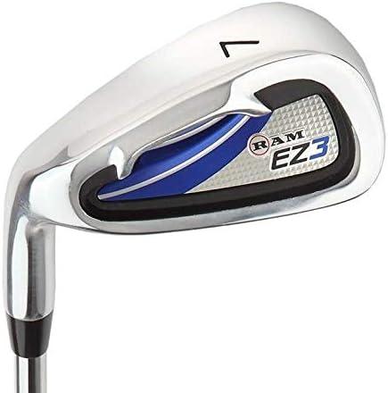 Ram Golf EZ3 Men's Left Hand Iron Set 5-9PW + Free Hybrid - Premium ...
