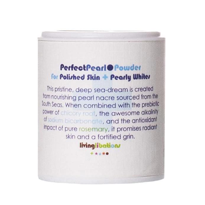Living Libations Organic Perfect Pearl Tooth Powder & Exfoliating Mask ...
