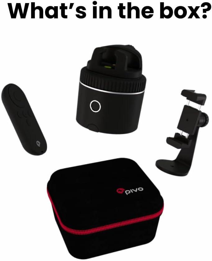 Pivo Pod Auto Face Tracking Phone Holder - 360 Rotation, 6 Speed ...