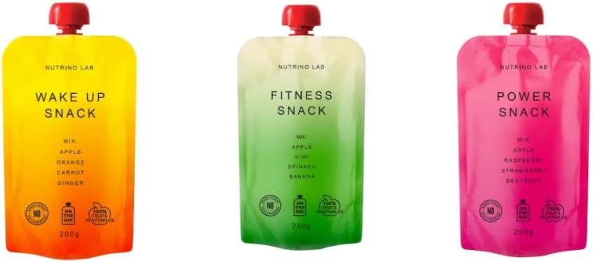 Nutrino Lab Fruit Puree Variety Pack - Exotic Gourmet Blend for Adults ...